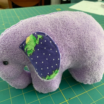 Free TEMPLATE and TUTORIAL Elephant Sewing Template - Etsy