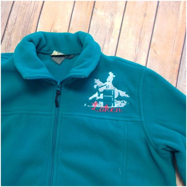 Extra Large Barrel Racing Embroidery File - Fit 200 Mm X 260 Mm Hoop - Etsy