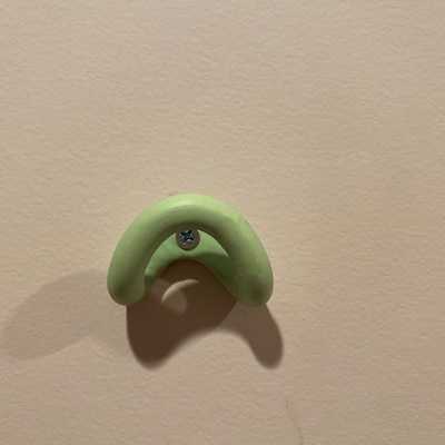 XL Ceramic Wall Hooks Handmade Decorative Coat Hook / Colorful Funky ...
