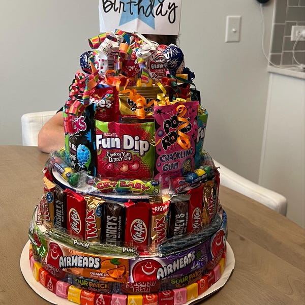 College Acceptance / Graduation Candy Cake ( Any School) - Large - Etsy