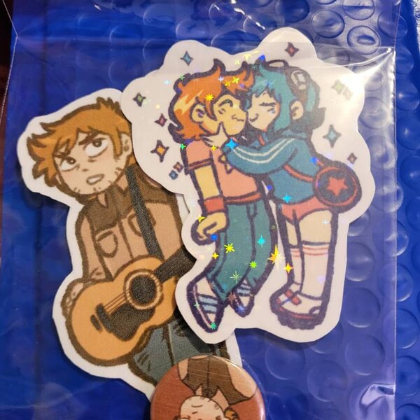 SCOTT PILGRIM PINS - Etsy