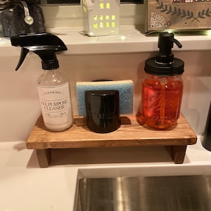 Rustic Wood Riser Farmhouse Style Riser Tabletop Riser | Etsy