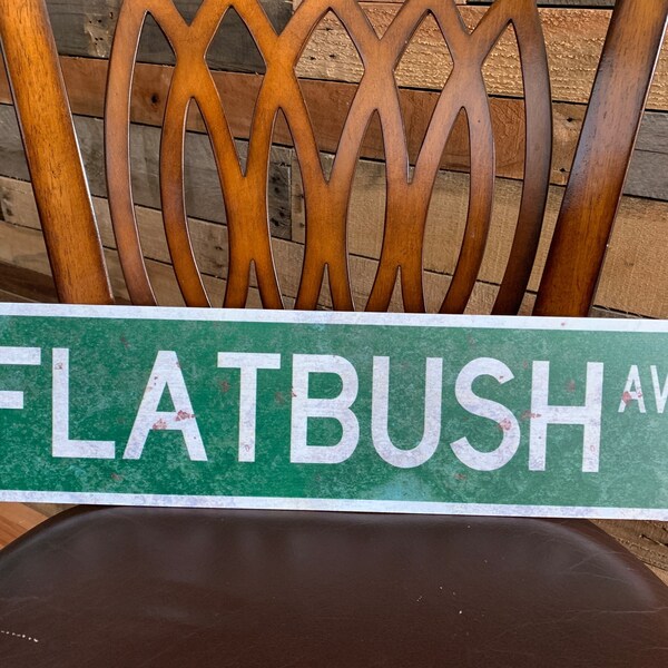 Personalized Distressed Metal Street Sign - Personalized Distressed ...