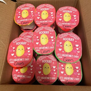 Valentine Chip Labels, Chips Kids Valentine Printable, Pringles Snack ...