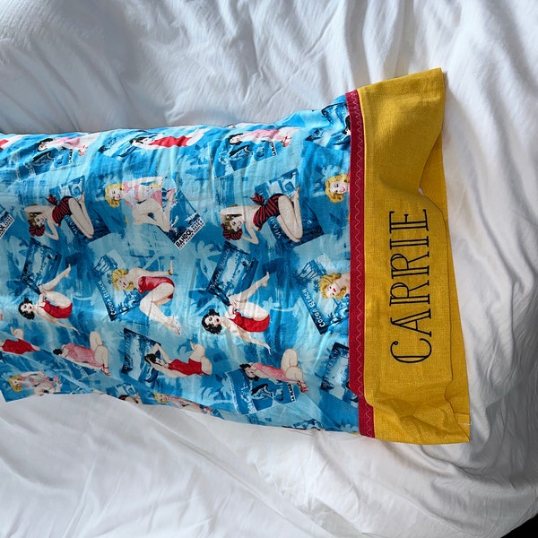 Custom Pillowcase / Personalized Pillowcase - Etsy