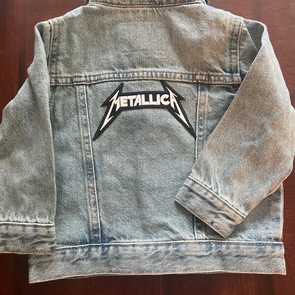 Metallica Band Patch, Metallica Heavy Metal Patch, Heavy Metal Band ...