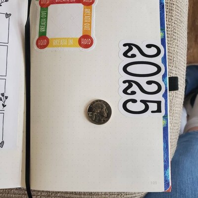 Month Set up Stickers for Planners, Organizers and Bullet Journals ...