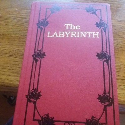 The Labyrinth Red Book Prop Replica - Etsy