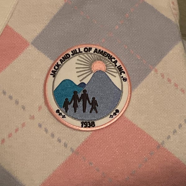 Jack and Jill of America, Inc. Embroidered Patch, JJOA Logo - Etsy
