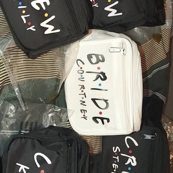 Friends Inspired Custom Fanny Pack 90s the One Where Bride Bachelorette ...