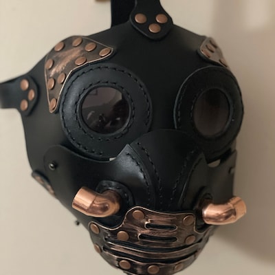Steampunk Mask Pattern DIY Mask Pdf Download Video Tutorial - Etsy