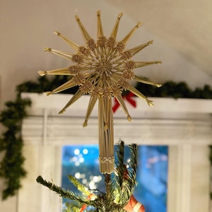 Christmas Topper Praying Angel. Straw Ornaments. Handmade - Etsy