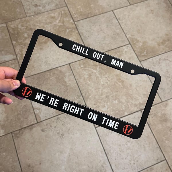 Twenty One Pilots Midwest Indigo License Plate Frame - Etsy