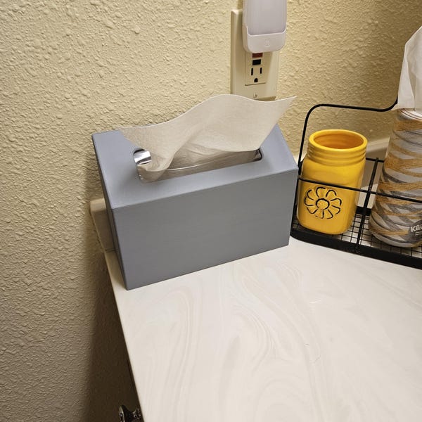 Tissue Box Cover, Jade White, Tissue Box, Tissue Cover, Minimalist ...