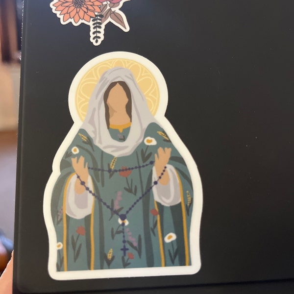 Our Lady of Fatima Sticker - Etsy