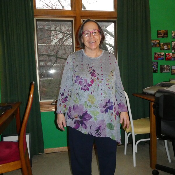 Jess and Jane's Sapphire Kelly Tunic/wave 100% Eco-friendly Mineral ...