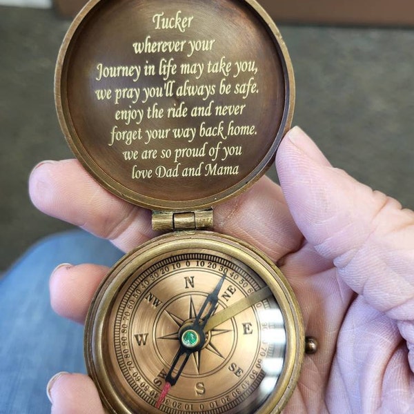 Army Gift, Engraved Army Compass, Personalized Army Compass, Army ...