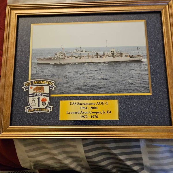 USS Robert H. Mccard DD-822 Custom Personalized 8.5 X 11 Print of US ...