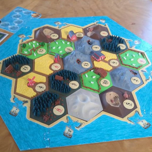 3D Catan Pasture Tile to Produce Wool - Etsy Canada