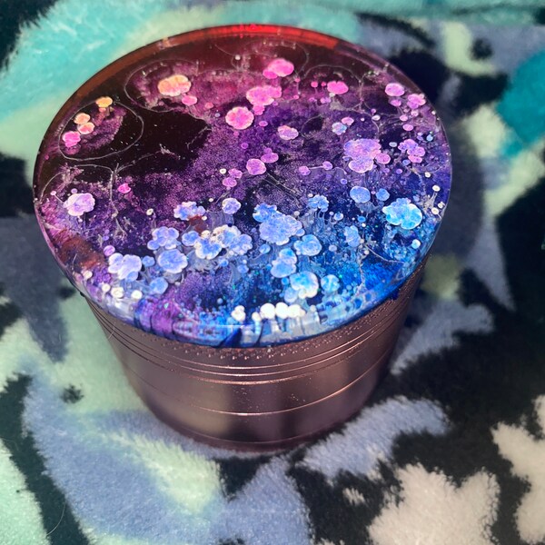 Purple Weed Grinder - Herb Grinder - Stoner Gifts for Her - Smoking ...