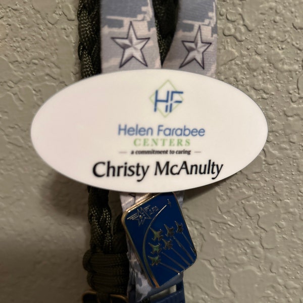 Full Color Personalized Wearable Magnetic Name Tags. Your Color Logo ...