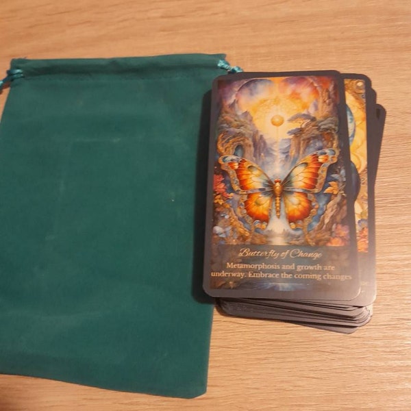 Oracle of the Christmas Spirit. Christmas Oracle Cards Deck. - Etsy