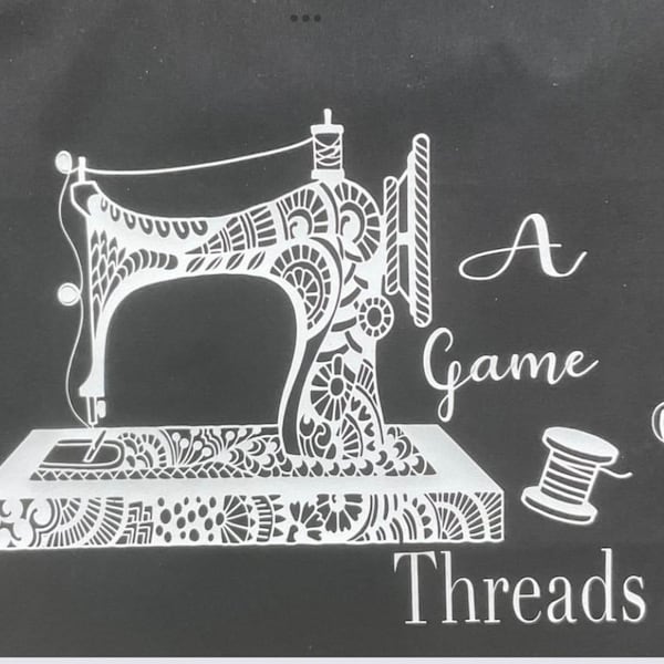 Sewing Machine Zentangle SVG, DXF, Mandala, Sewing Svg, Png - Etsy