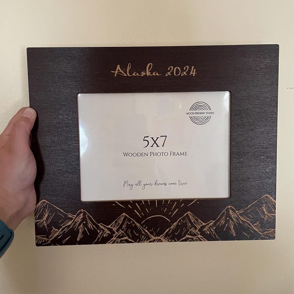 Personalized Photo Frame Gift for Travelers and so the Adventures Begin ...