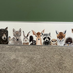 Blue Watercolor Fish Wahoo Fish Painting Wahoo Fish Mount | Etsy