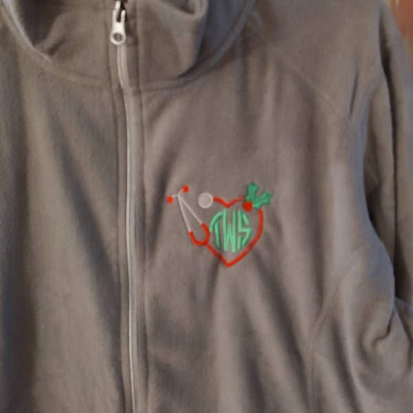 Custom Embroidered White Medical Lab Coat/women's Fit/wonder Wink Brand ...