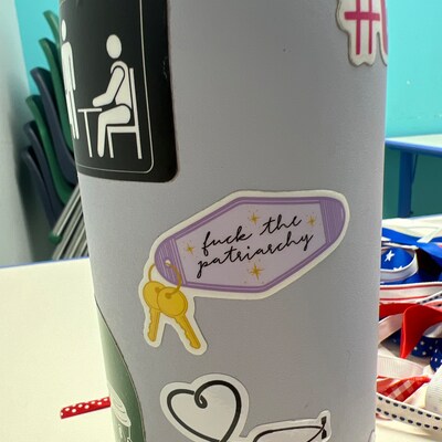 Stanley Cup Sticker Emotional Support Waterbottle Sticker Stanley ...