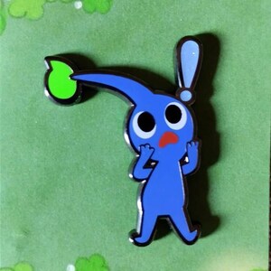 Purple Pikmin Inspired Hard Enamel Pin - Etsy