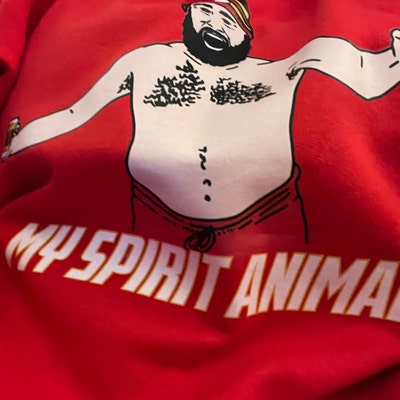 Funny Jason Kelce Shirtless Let's Gooooo Shirt Spirit Animal Jason ...