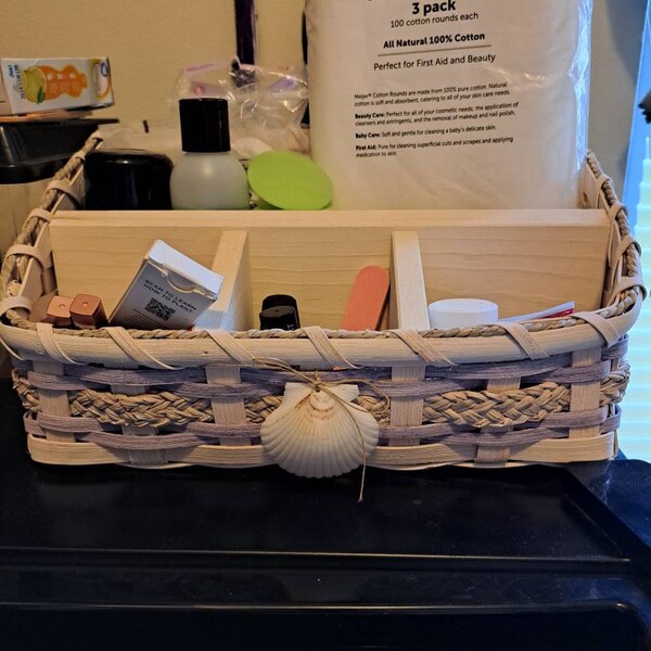 Small Round Catch-all Basket - Etsy