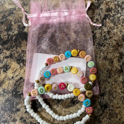 Positive Affirmation Beaded Bracelet - Etsy