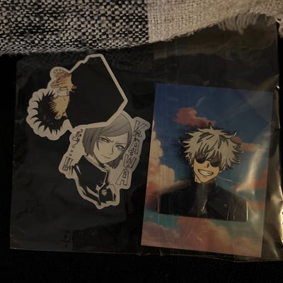 Anime 3D Motion Sticker - Etsy