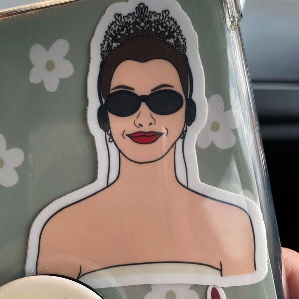 Princess Diaries, Mia Sticker - Etsy