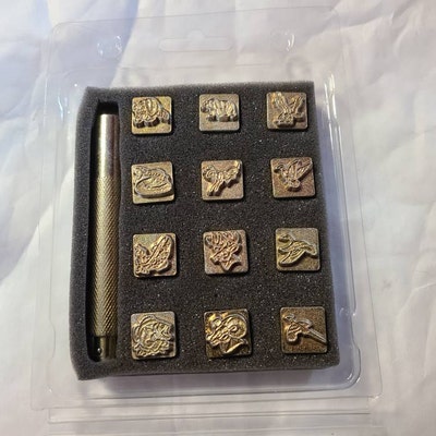 1/2 12.7mm Western Style Alphabet Leather Stamp Set 8130-00 - Etsy