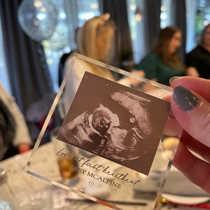 Baby Scan Photo Baby Scan Frame Baby Scan Gift Ultrasound Print Gift ...