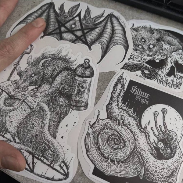 STOLAS A4 Art Print // Goetia Owl Demon Prince Occult Illustration - Etsy