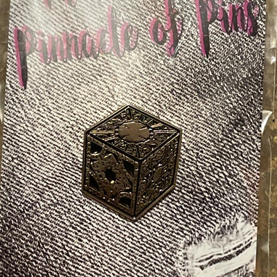 Hellraiser Puzzle Box Horror Enamel Pin the Lament Configuration ...