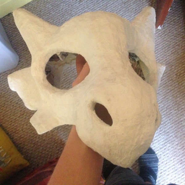 DIY Cubone Paper Mask - Etsy