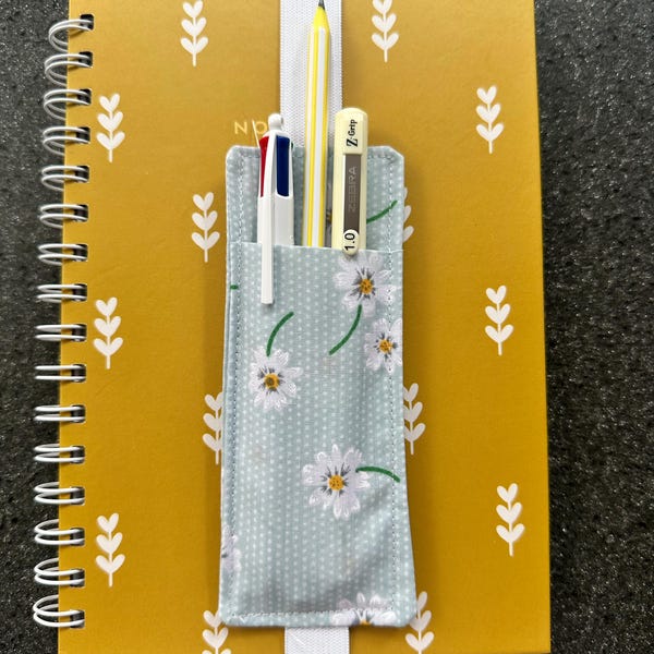 Pen or Pencil Holder Bookmark Sewing Pattern & VIDEO Tutorial | Back to ...