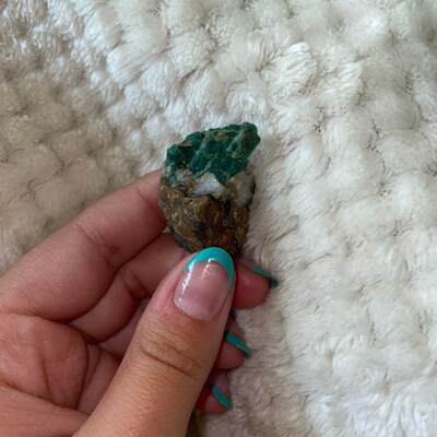 104 Gm Rare Forsterite Crystals Cluster on Royal Blue Lazurite Crystal ...