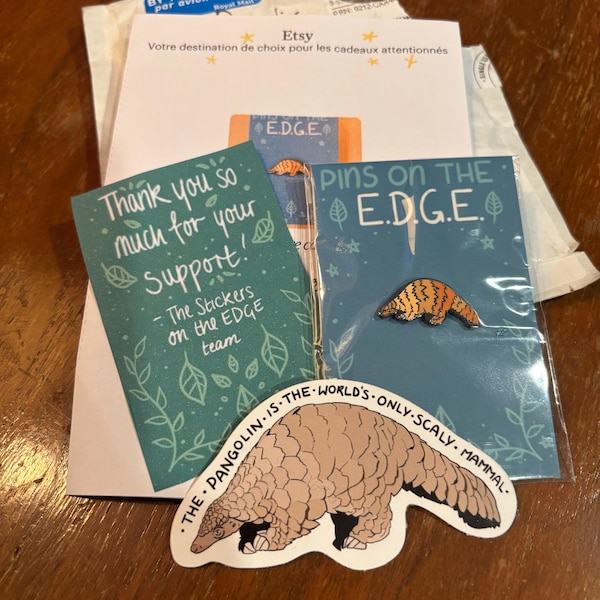 Pangolin Sticker - Etsy