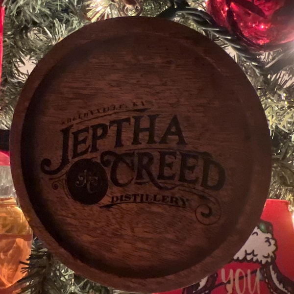 Custom Whiskey Bourbon Wooden Coasters - Free Shipping! Qty 5 Wood ...