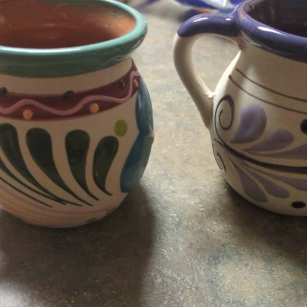 Heavy Duty Anafre Set, Lead Free Bean Pot, Mexican Clay Heater, Mexican ...