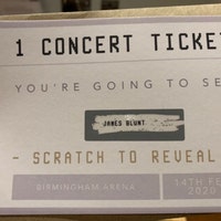 Surprise Concert Ticket Scratch Card Custom Gig Ticket Scratch off ...