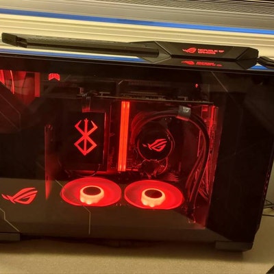 Custom Pc Plate, Gaming Computer Custom RGB Psu Cover Plate, PSU Shroud ...