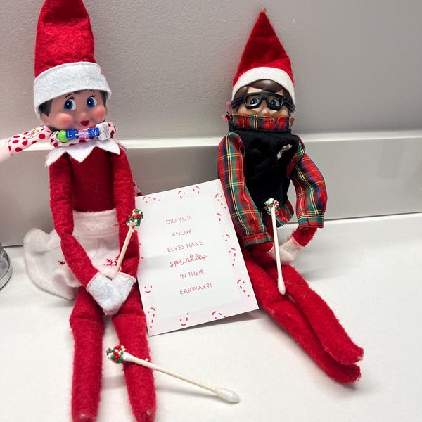 Hello and Goodbye Elf Arrival Kit, Elf Arrival and Departure Kit, Elf ...